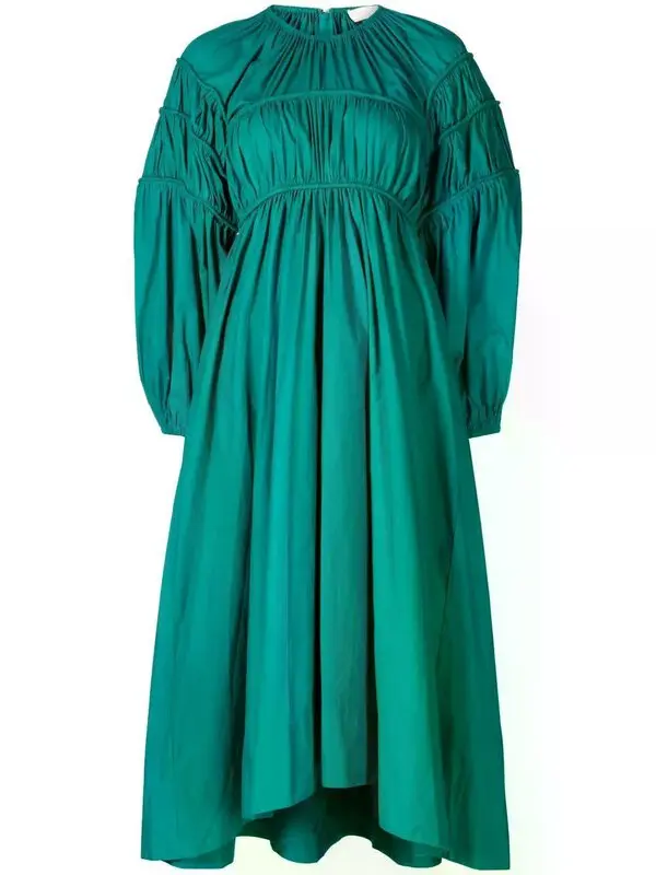 Ulla Johnson Viviana Smocked Dress - Green