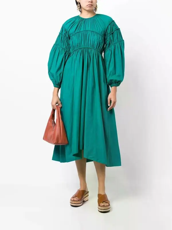 Ulla Johnson Viviana Smocked Dress