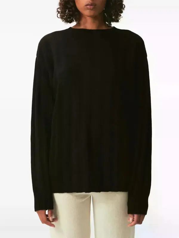 Cashmere In Love Millie Jumper - Black