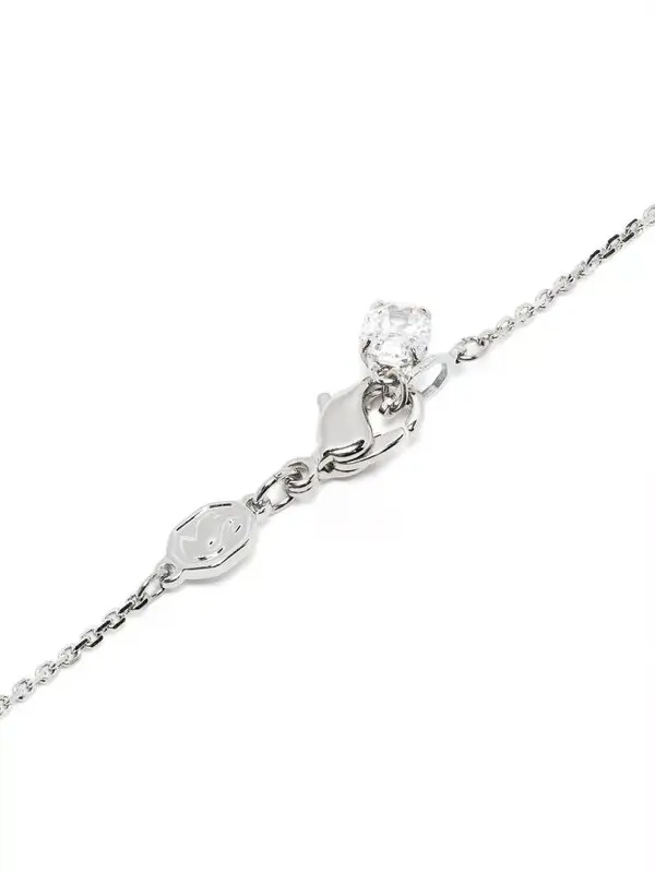 SWAROVSKI Matrix Earrings And Necklace Set With Faux Pearl Pendant