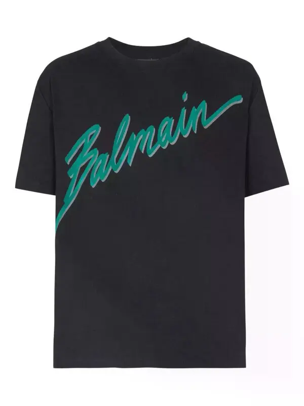 Balmain Logo-print T-shirt - Black