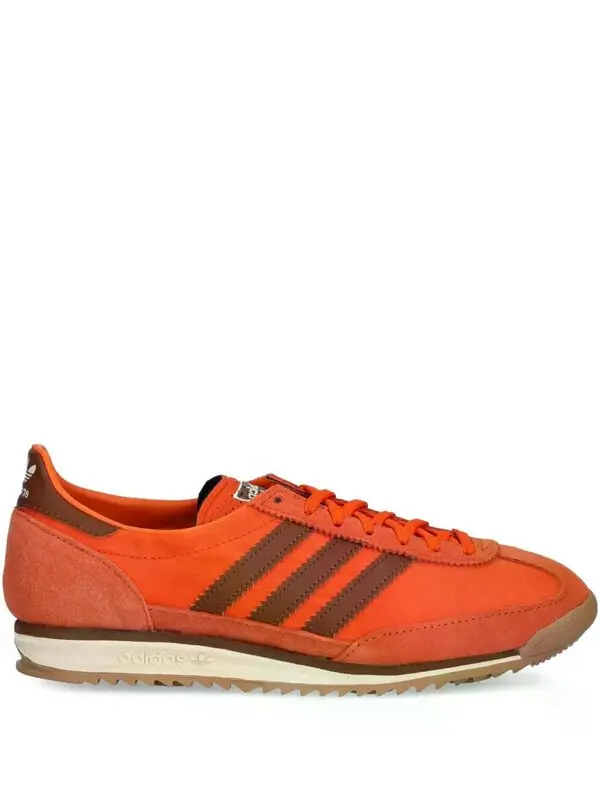 Adidas Logo-patch Leather Sneakers