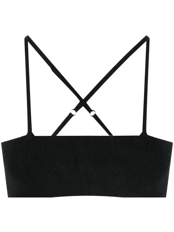 Cashmere In Love Babett Cashmere Bralette - Black
