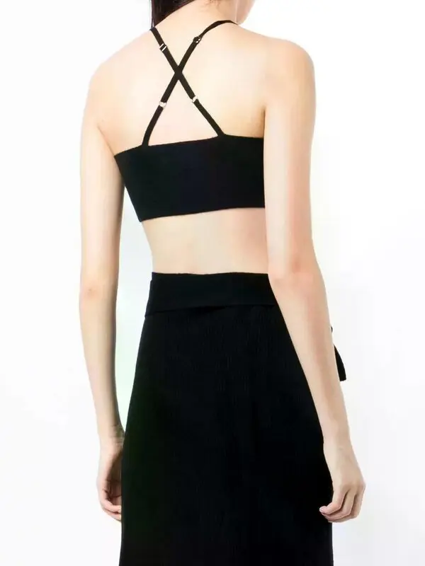 Cashmere In Love Babett Cashmere Bralette - Black
