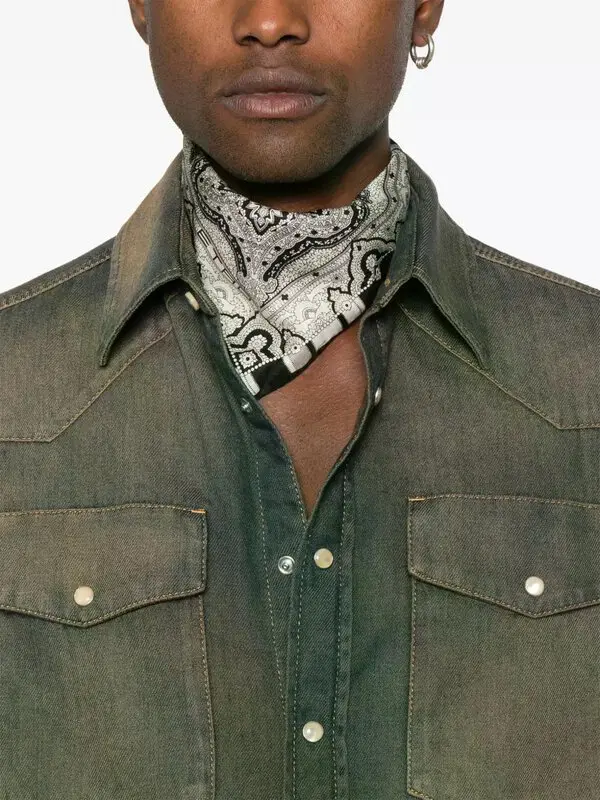 Palm Angels Palm-print Shirt