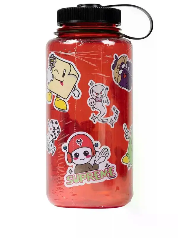 Supreme X Nalgene Characters Water Bottle - Red