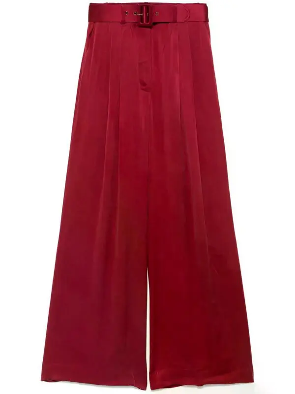 Zimmermann Tuck Trousers Ruby