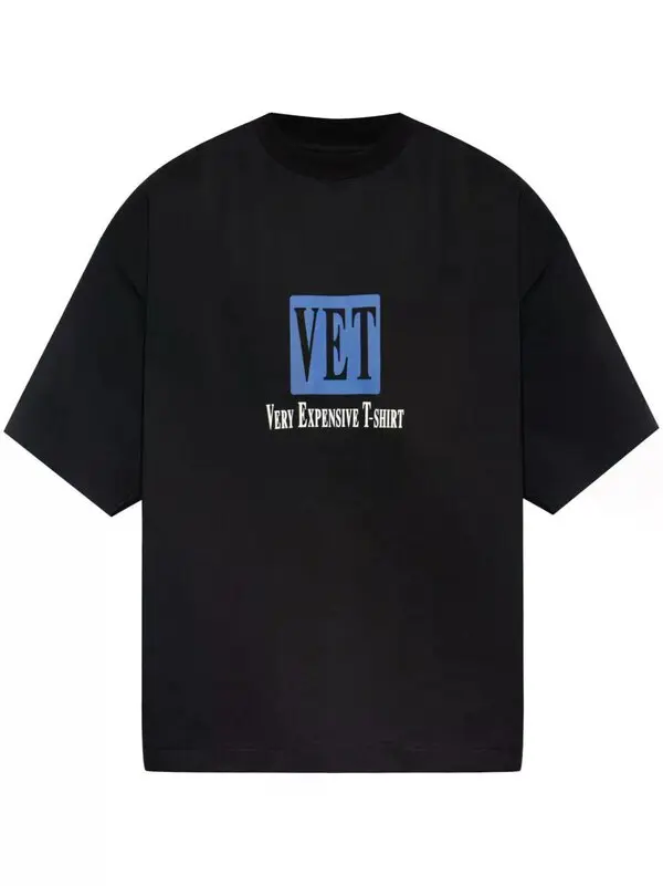 Vetements Logo-print Cotton T-shirt