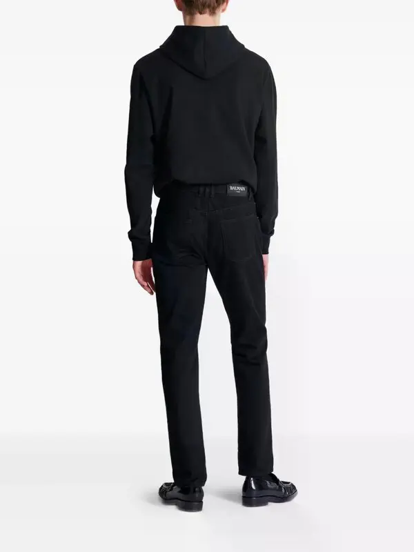 Balmain Cotton Jeans - Black