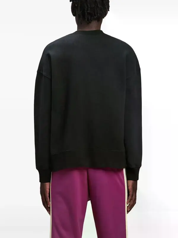 Palm Angels Logo-print Cotton Sweatshirt