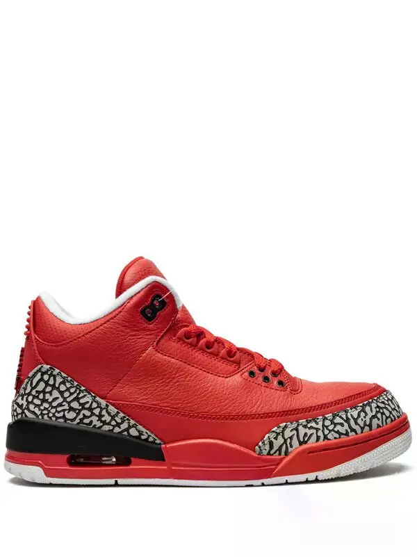 JORDAN X Dj Khaled Air 3 Retro Grateful Sneakers - Red