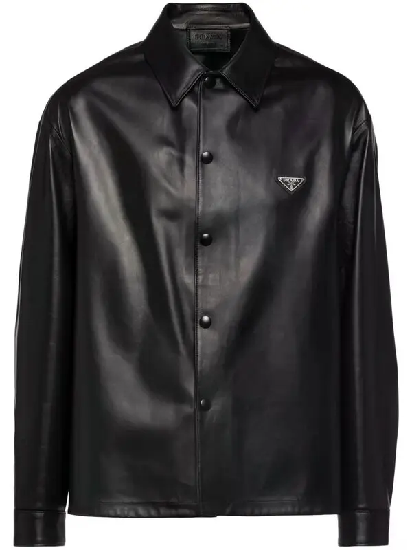 Prada Leather Shirt