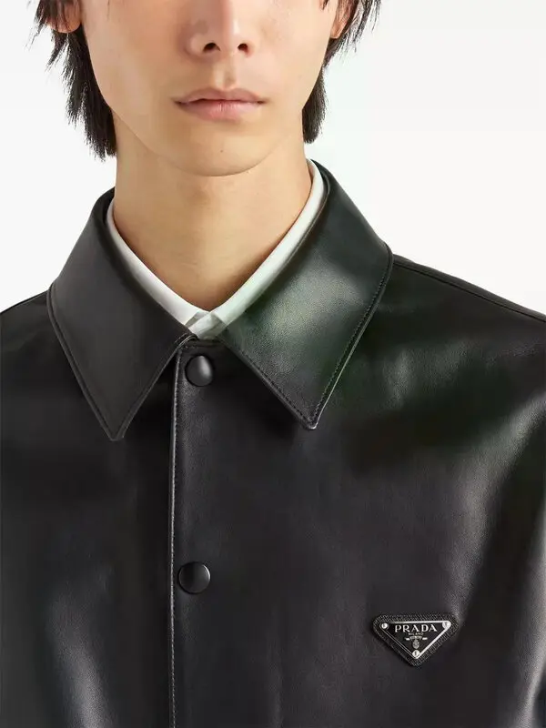 Prada Leather Shirt