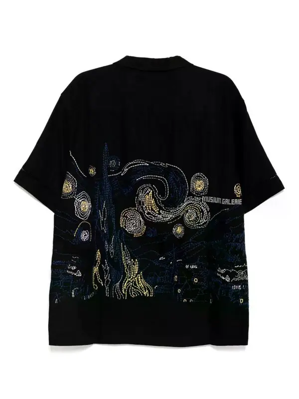MUSIUM DIV. Logo-embroidered Shirt