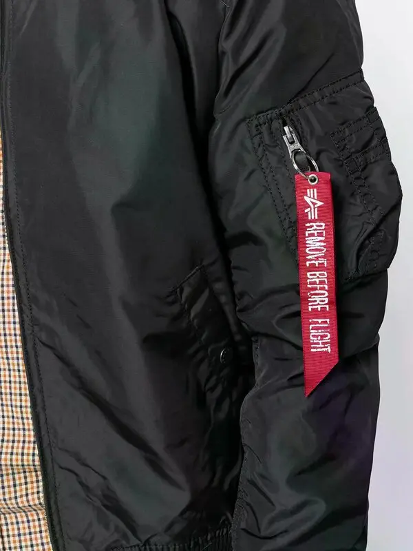 Alpha Industries Zip-up Bomber Jacket