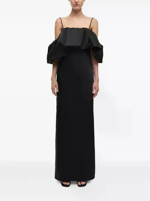 Simkhai Dorina Off-shoulder Ruffled Maxi Dress