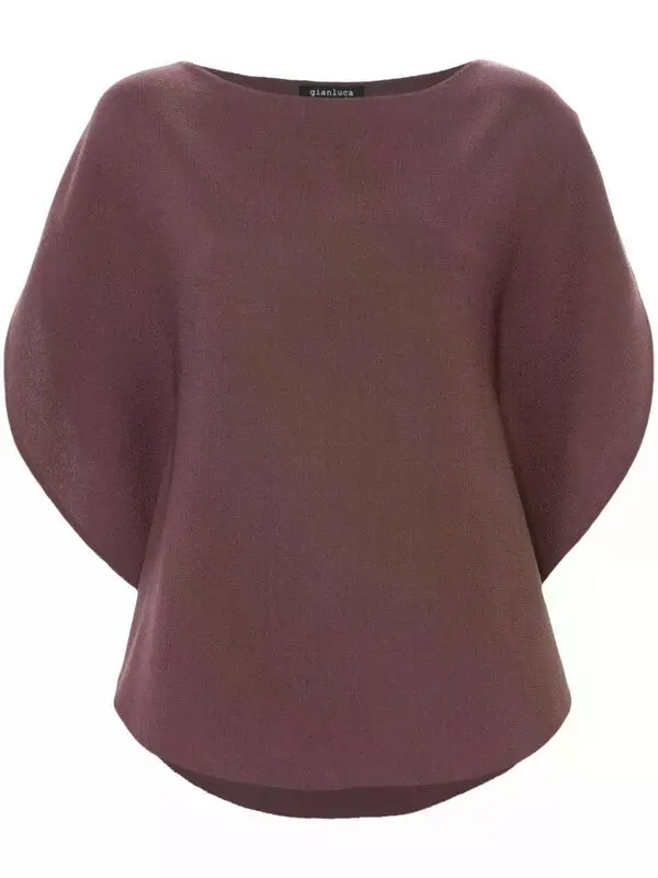 GIANLUCA CAPANNOLO Iris Blouse - Purple