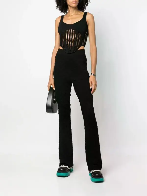 AMBUSH Monogram Jacquard Flared Trousers