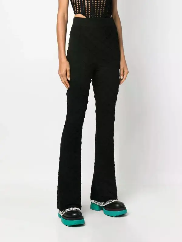AMBUSH Monogram Jacquard Flared Trousers