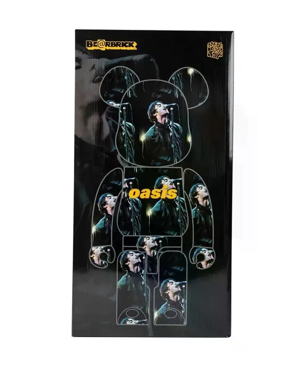 MEDICOM TOY X Oasis Knebworth 1996 Be@rbrick Figure - Blue