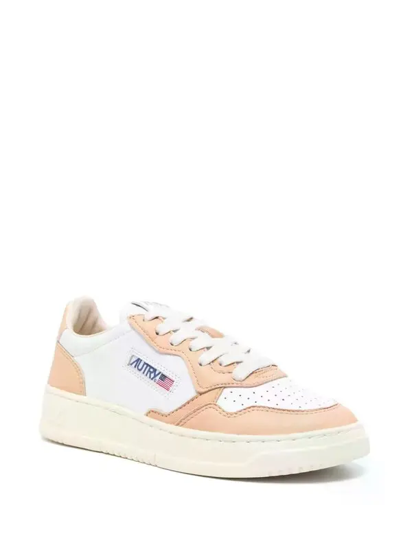 AUTRY Medalist Leather Sneakers - Brown