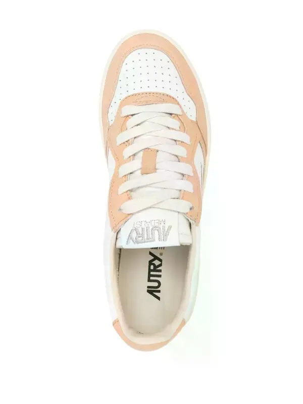 AUTRY Medalist Leather Sneakers - Brown