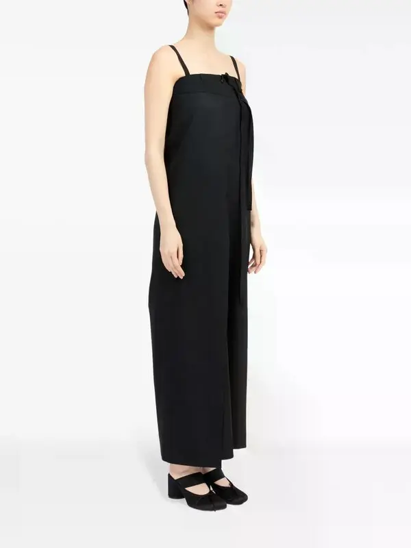 MAISON MARGIELA Wool Playsuit With Signature Single-stitch Logo