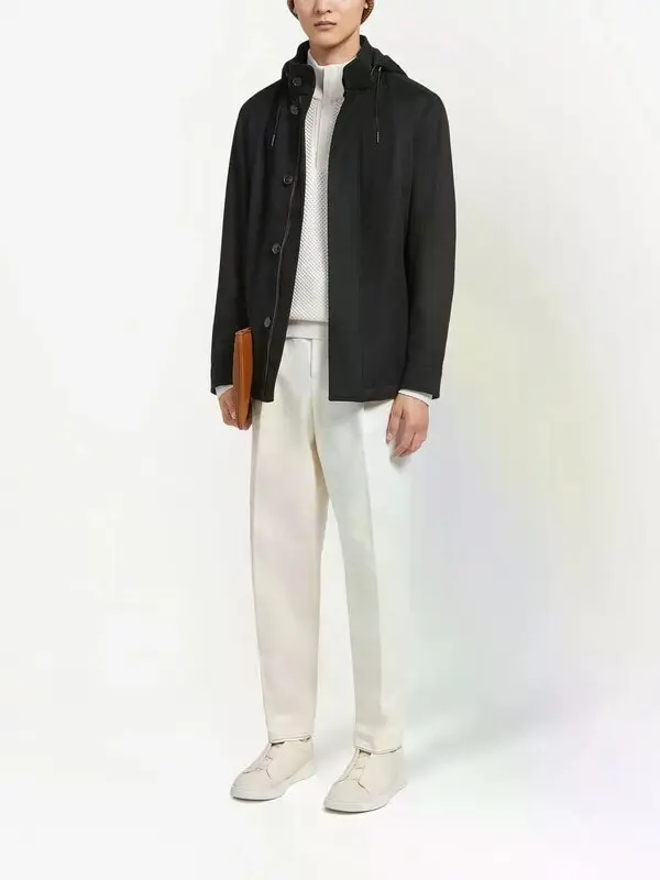 Zegna Elements Cima Oasi Cashmere Over Jacket - Black