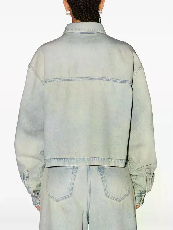 AMBUSH Logo-appliqué Denim Jacket