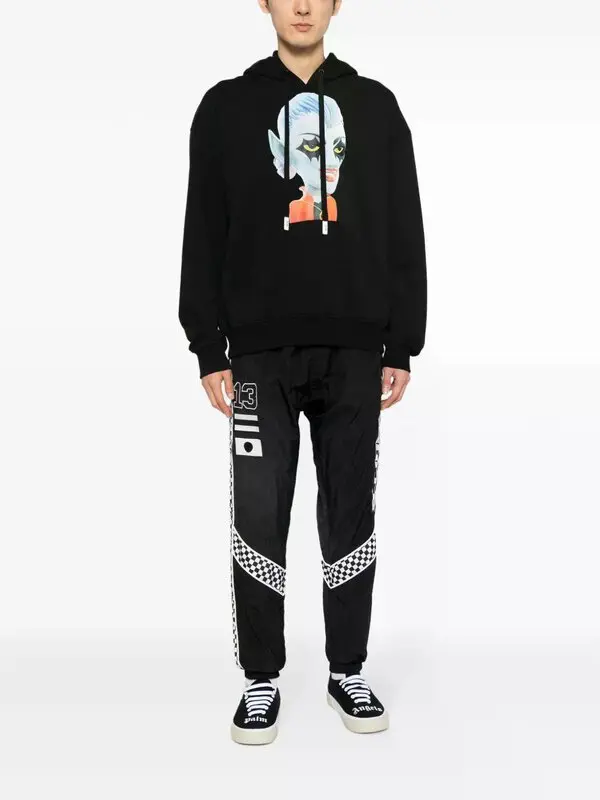 HACULLA. Matilda Print Cotton Hoodie