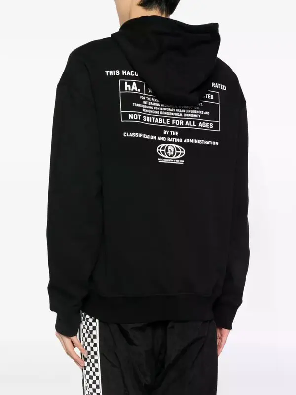 HACULLA. Matilda Print Cotton Hoodie