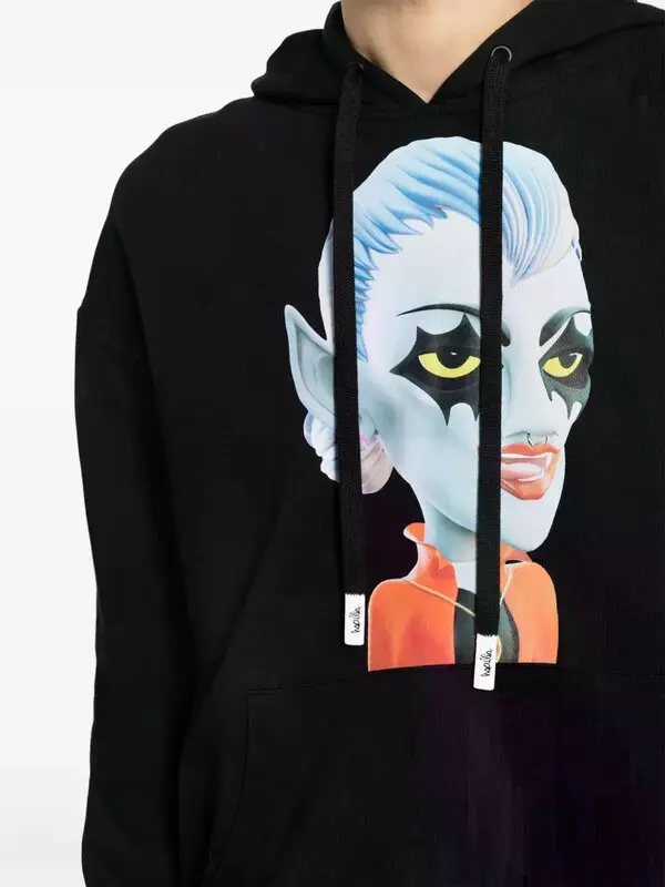 HACULLA. Matilda Print Cotton Hoodie
