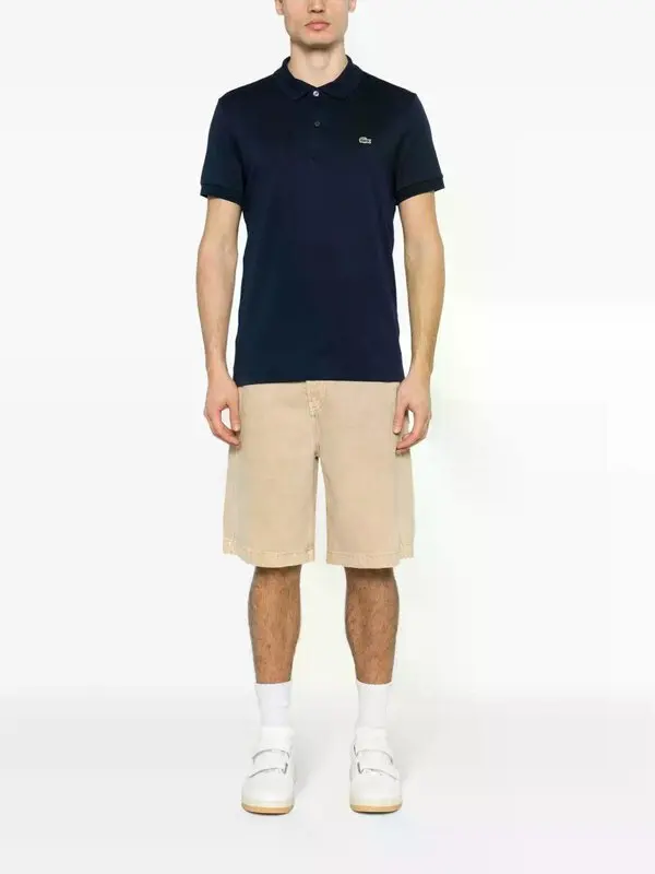 Lacoste Regular Fit Pima Cotton Polo - Blue