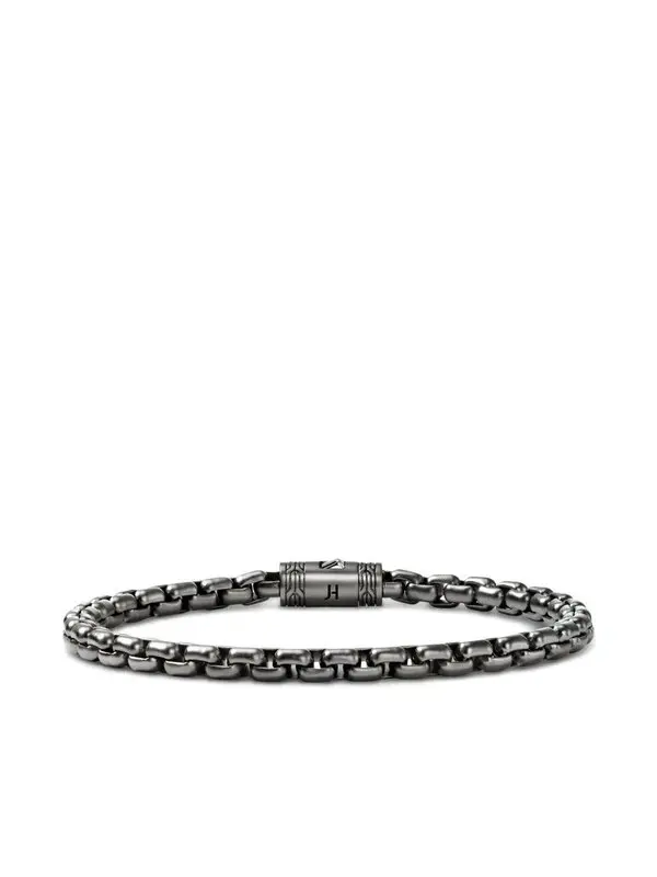 John Hardy Sterling Box Chain Bracelet - Silver