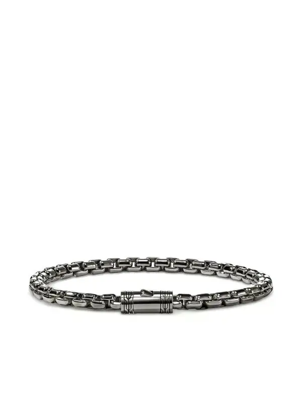John Hardy Sterling Box Chain Bracelet