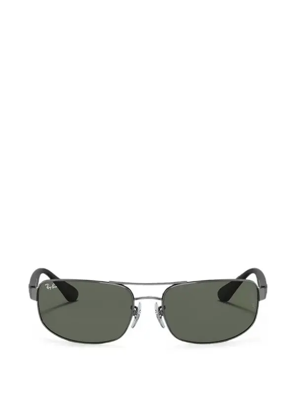 Ray-ban Rectangular Full Rim Sunglasses - Black