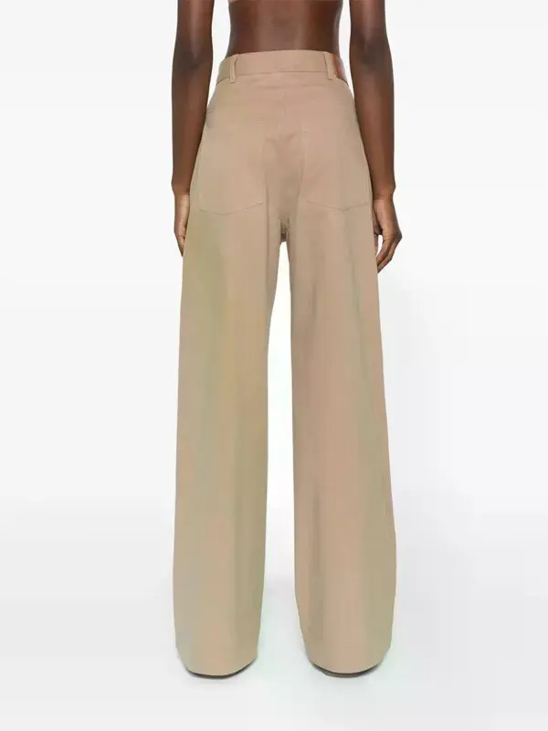 Moncler Gabardine Trousers - Brown