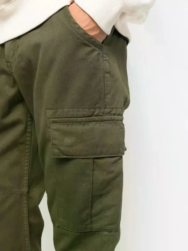 Alpha Industries Straight Leg Cargo Trousers - Green