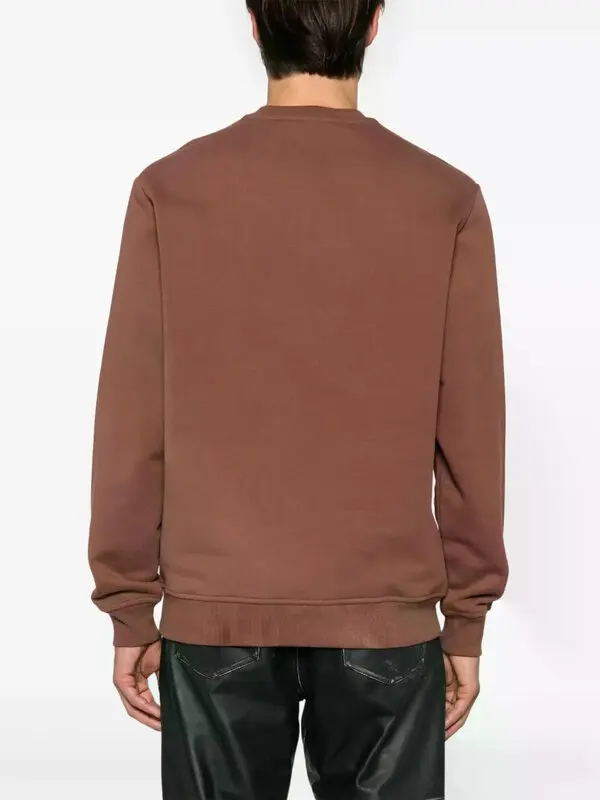 Just Cavalli Logo-embroidered Sweatshirt - Brown