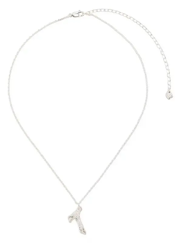 LOVENESS LEE T Alphabet Necklace - Silver