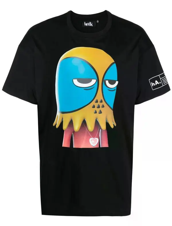 HACULLA. Unamused Hac Graphic-print T-shirt