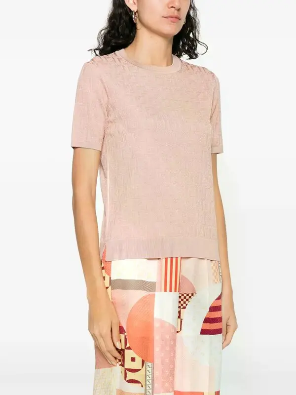 Fendi Ff Jacquard T-shirt