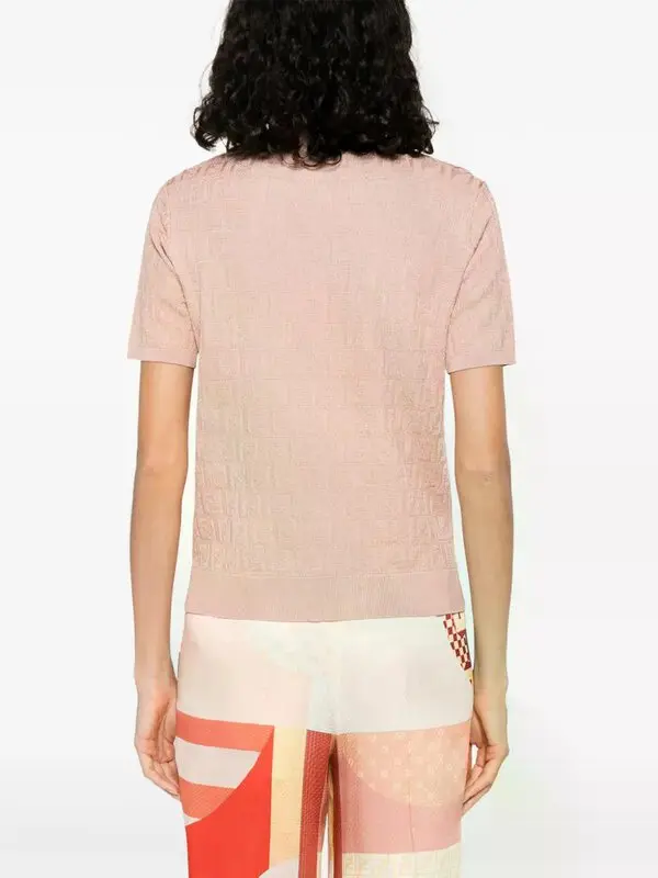 Fendi Ff Jacquard T-shirt