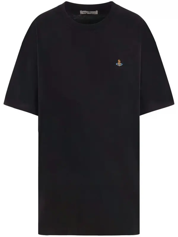 VIVIENNE WESTWOOD Orb-embroidered T-shirt