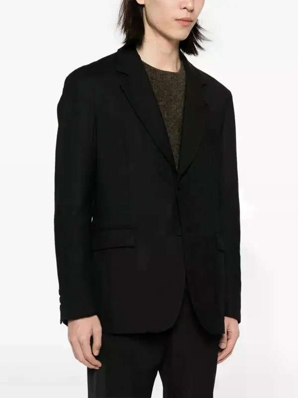 LARDINI Flower-charm Single-breasted Blazer