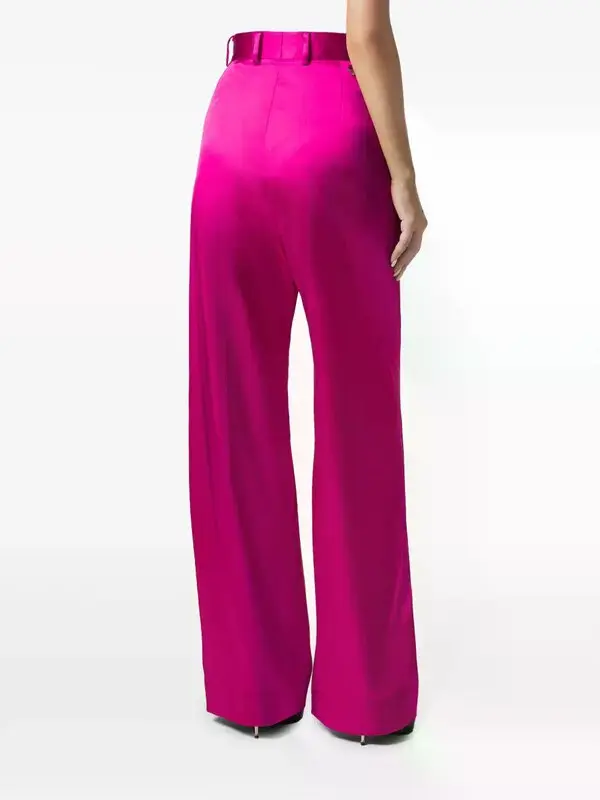 Philipp Plein High-waisted Wide-leg Trousers
