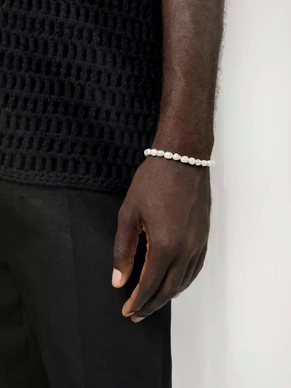 Emanuele Bicocchi Baroque Pearl Sterling Bracelet