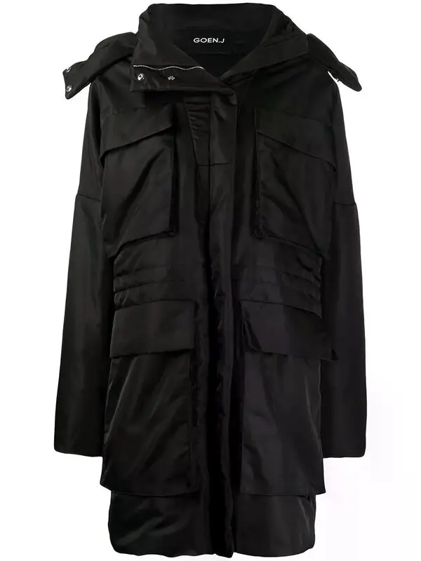 Goen.j Four-pocket Hooded Parka