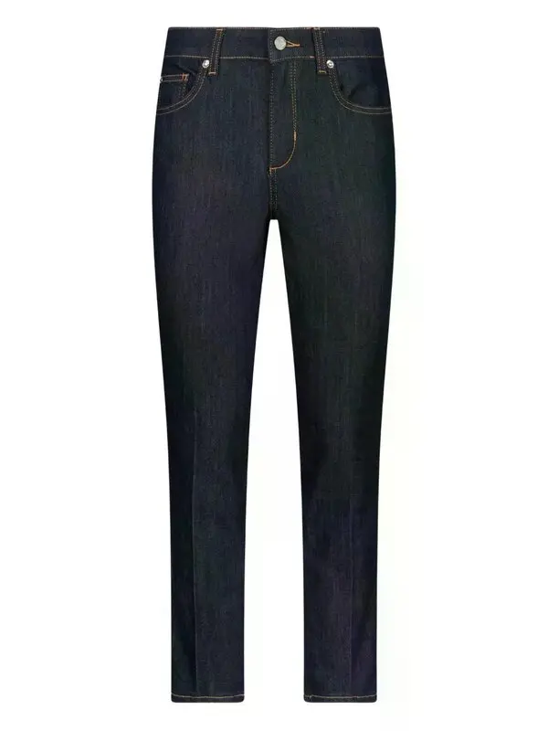 Liu Jo Navy Cropped Skinny Jeans