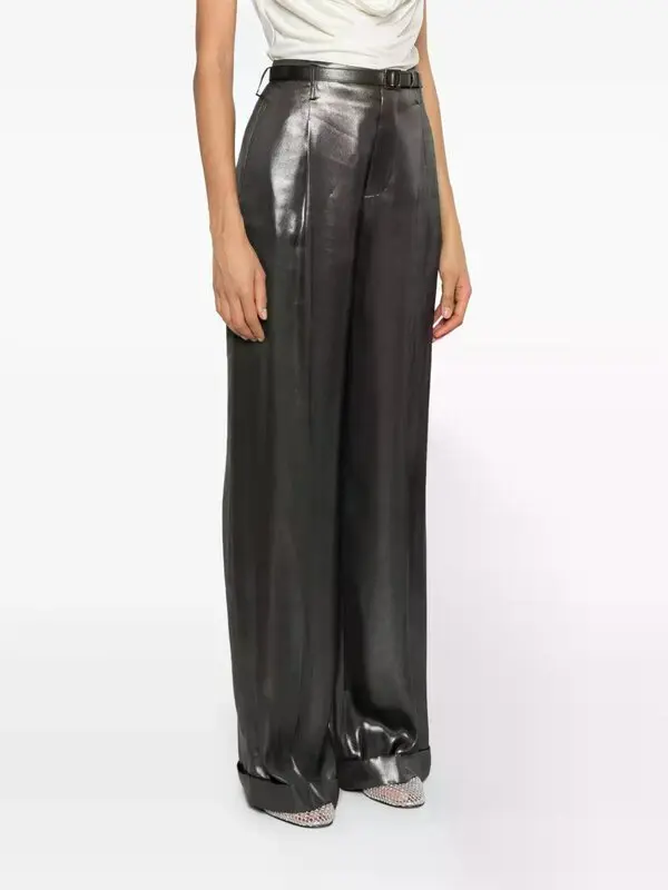 Ralph Lauren Acklie Pleated Wide-leg Trousers